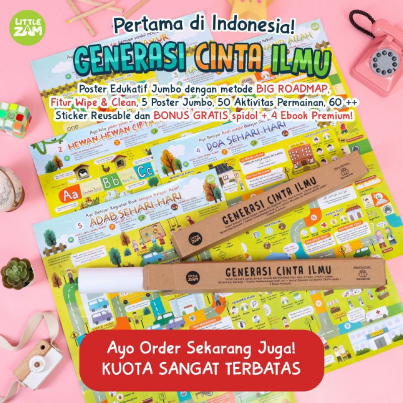 Jual Poster Generasi Cinta Ilmu | Shopee Indonesia