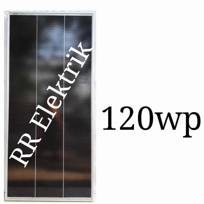 Jual Solar Panel Solar Cell Panel Surya 120wp Monocrystalline 120 WP ...