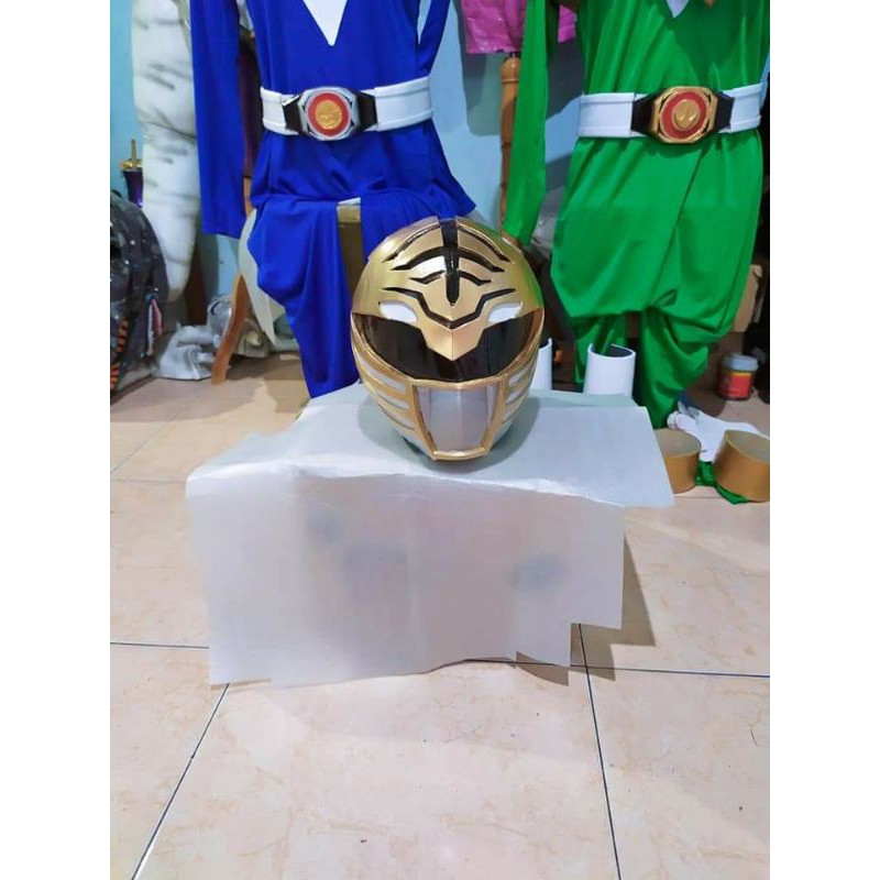 Jual Helm Power Ranger Putih (Kiba Ranger) | Shopee Indonesia