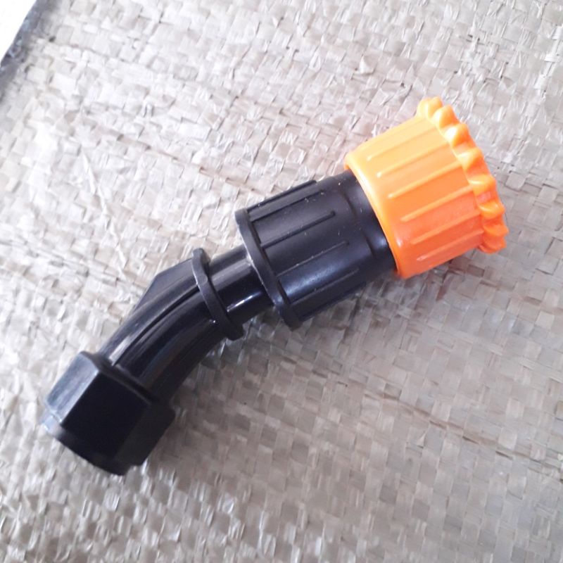 Jual Spuyer tangki semprot lubang 4 Bengkok drat dalam | Shopee Indonesia