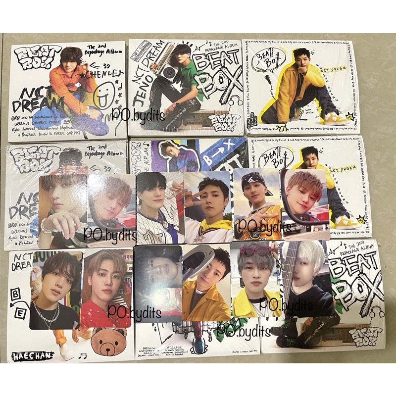 Jual [UNSEALED] NCT DREAM - Beatbox The 2nd Album Repackage (Digipack ...