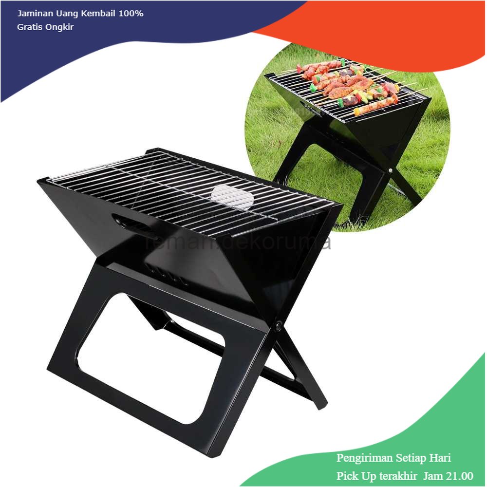 Jual TD - DPR X-Shaped Alat Panggang Arang BBQ Lipat Outdoor Grill ...
