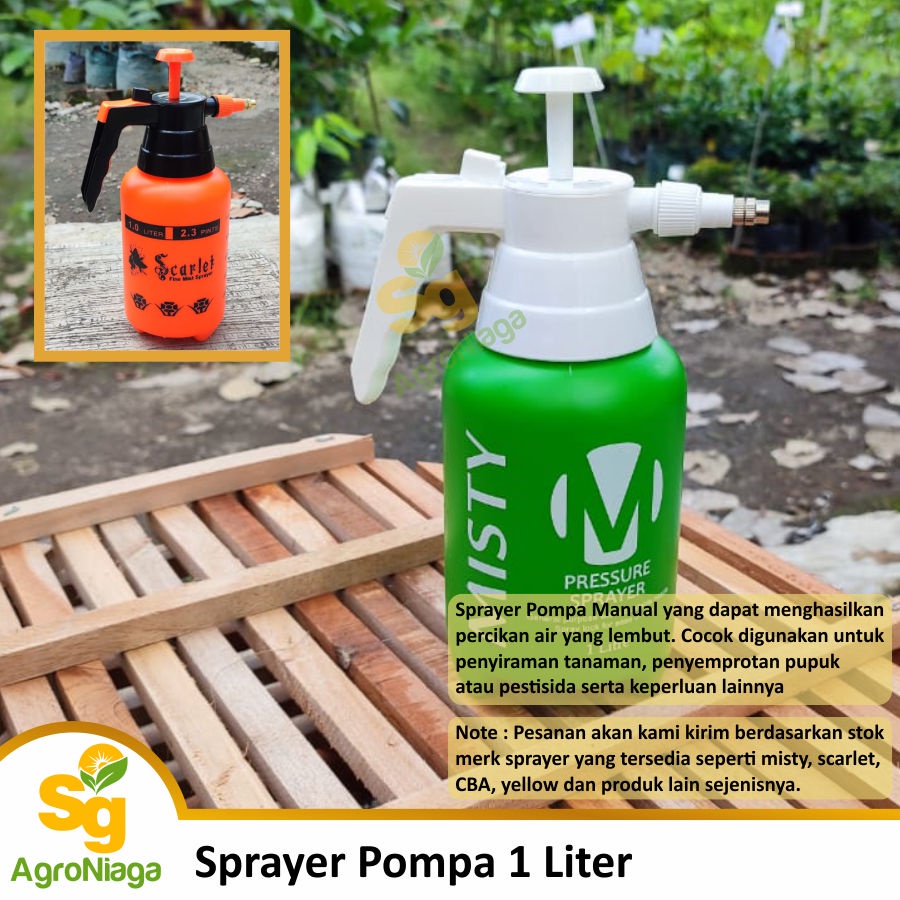 Jual Sprayer Tanaman Pompa Manual 1 Liter | Shopee Indonesia