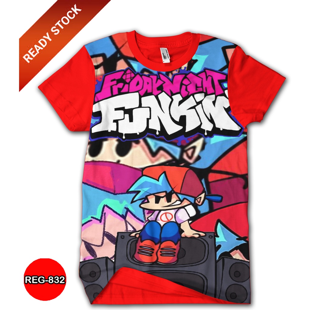 Jual Baju Friday Night Funkin 3D Baju Anak dan Dewasa FNF Video Game ...