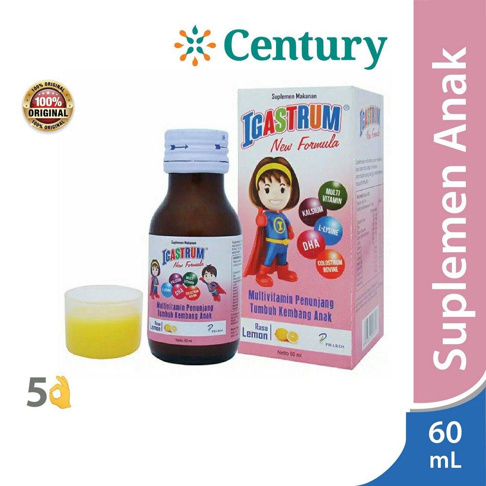 Jual Igastrum New Formula 60ml / Daya Tahan Tubuh Anak / Suplemen Anak ...