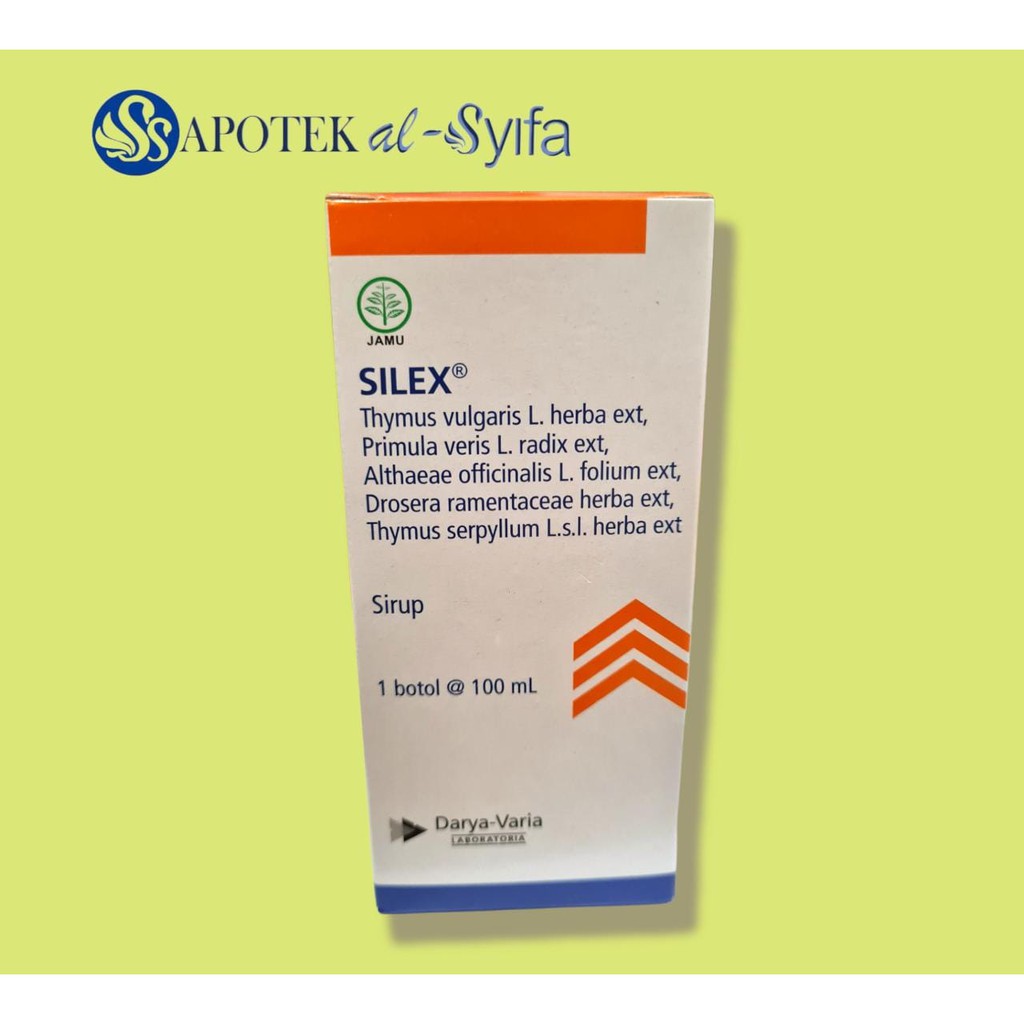 Jual Silex Obat Batuk Berdahak Herbal 100ml | Shopee Indonesia