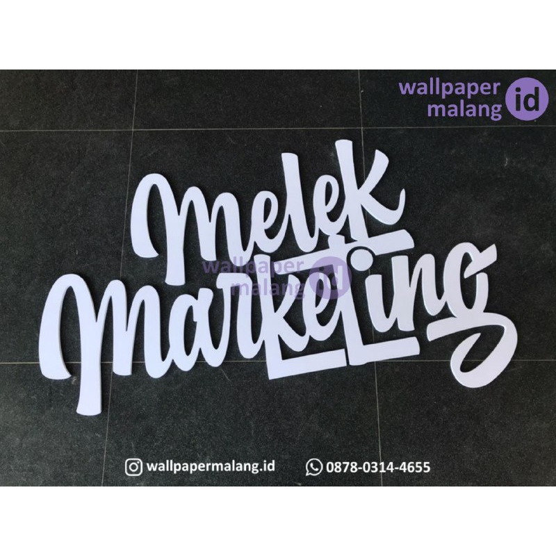 Jual 25cm HURUF TIMBUL / PAPAN NAMA / LABEL NAMA / LETTER SIGN / NAME ...