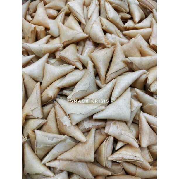 Jual Samosa udang ebi kering manis segitiga sarikaya enak renyah gurih ...