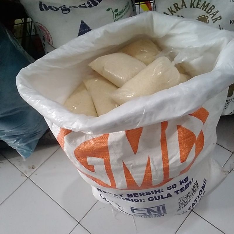 Jual gula pasir gmp repack 1kg | Shopee Indonesia