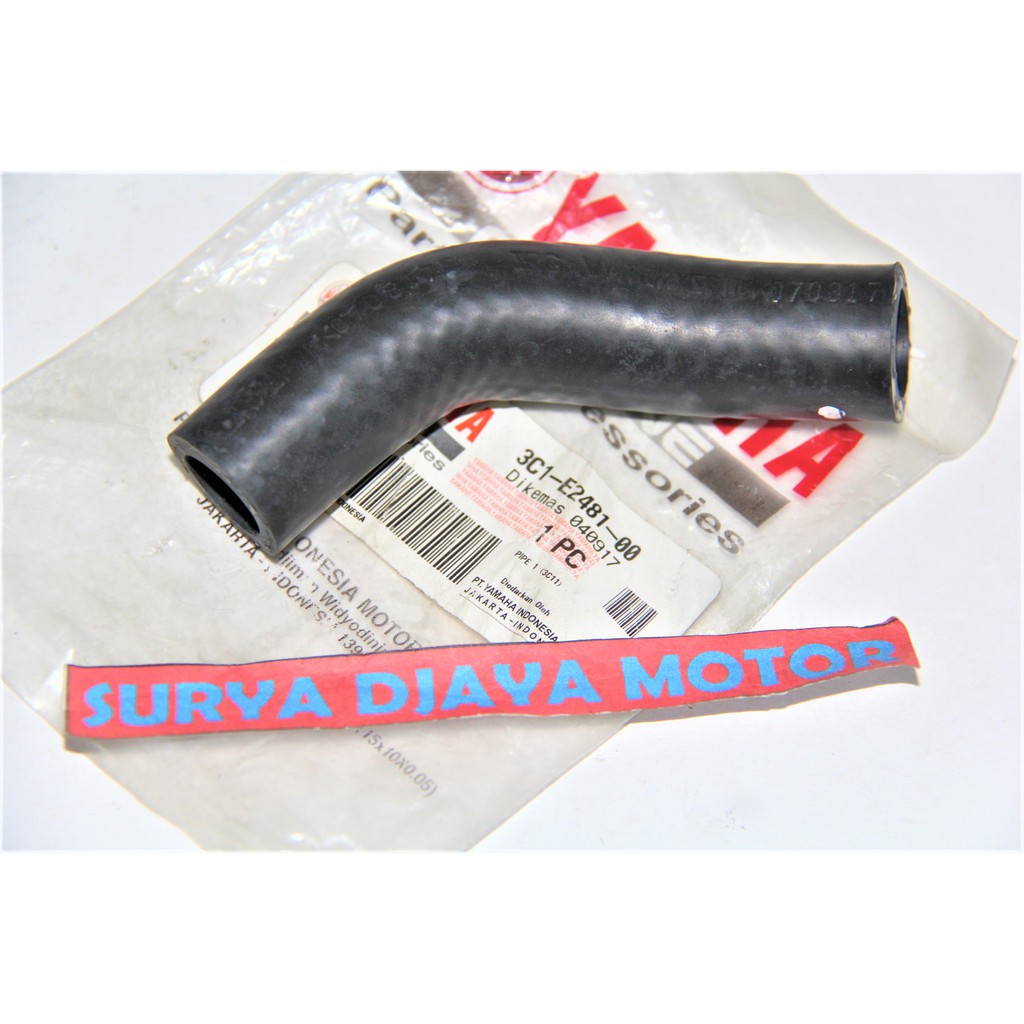 Jual SELANG PIPA KARET RADIATOR PIPE 1 VIXION 3C1-E2481-00 ORIGINAL ...