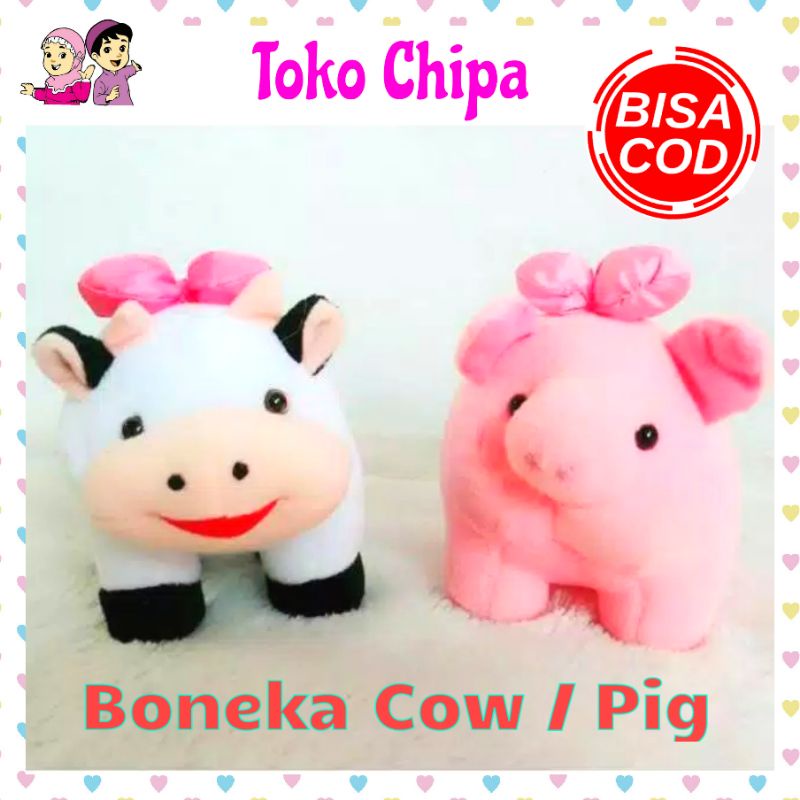 Jual Boneka Pig/cow | Shopee Indonesia