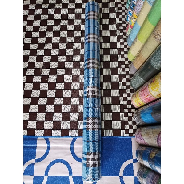 Jual Tikar Lantai Karpet Lantai Karpet Plastik Berbagai Motif Lebar ...