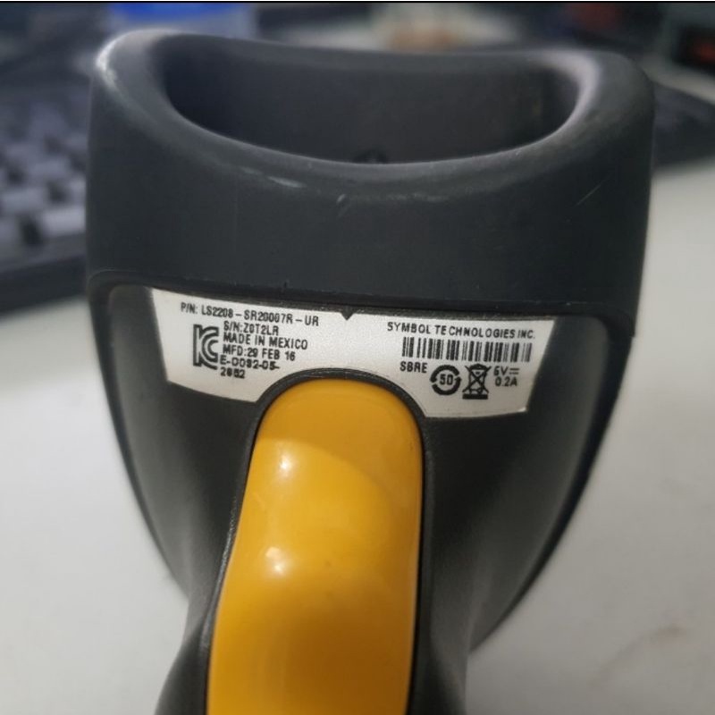Jual BARCODE SCANNER ZEBRA SYMBOL LS2208/LS 2208/LS-2208 | Shopee Indonesia