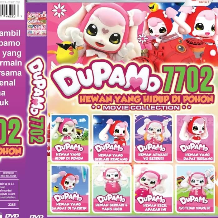 Jual COD KASET FILM KARTUN DUPAMO - SERIAL KARTUN ANAK PALING BARU ...