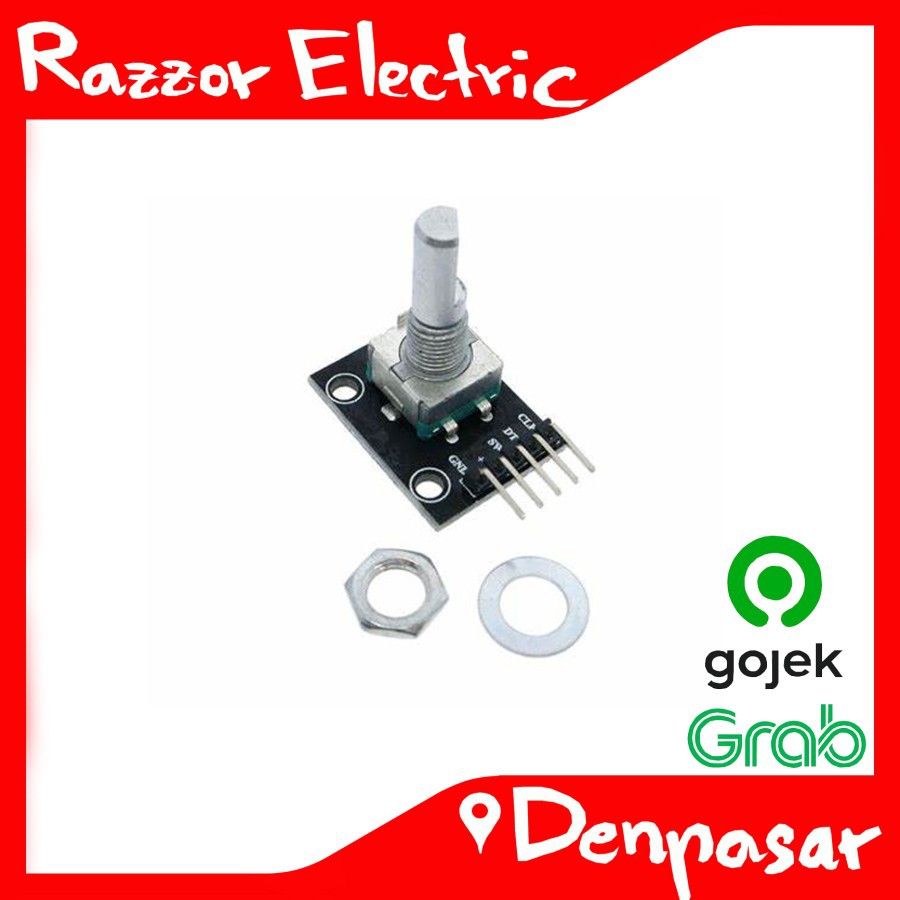 Jual Rotary Encoder Digital 5v Unlimited Turn 360 degree for Arduino ...