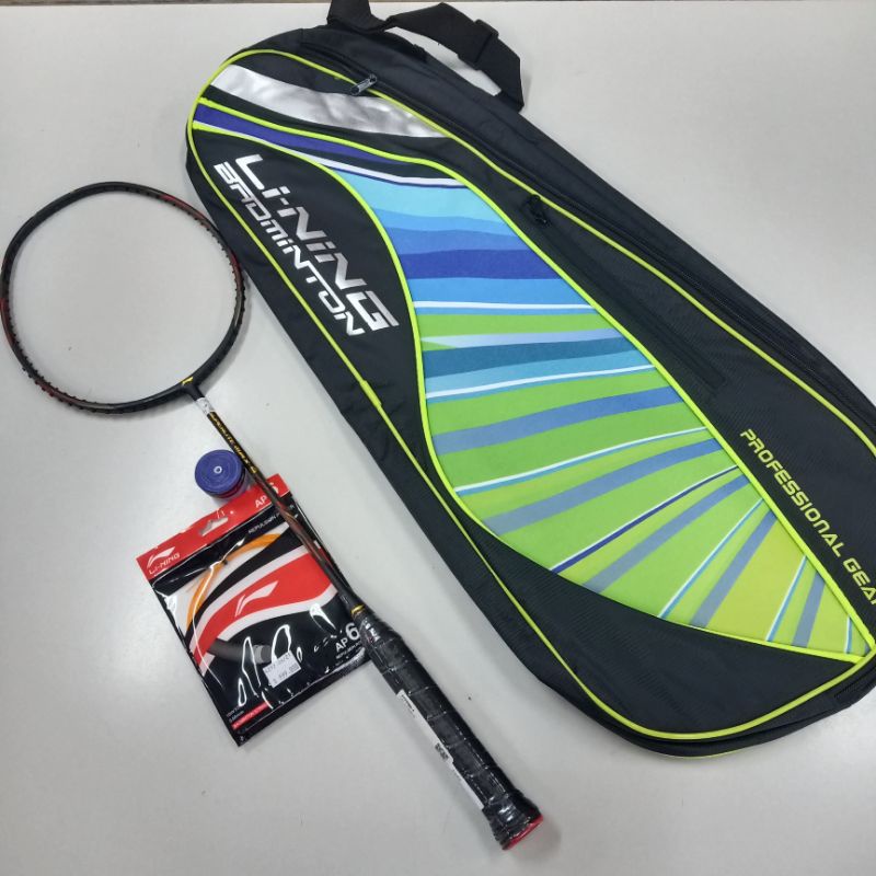 Jual raket reket racket badminton bulutangkis lining li ning superlite ...