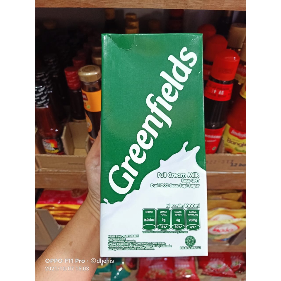 Jual Greenfields UHT 1 Liter | Shopee Indonesia