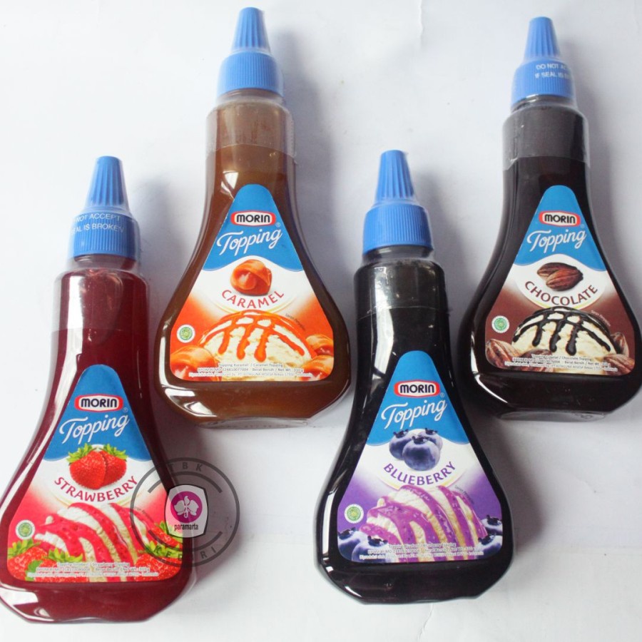 Jual Morin Topping Sauce Saus Saos Selai Buah Manis Botol Plastik 310 ...