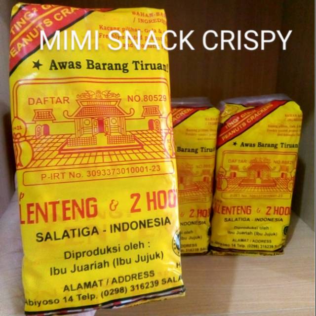 Jual Enting Enting Gepuk Cap Klenteng 2 Hoolo Besar Isi 50 biji 600 ...