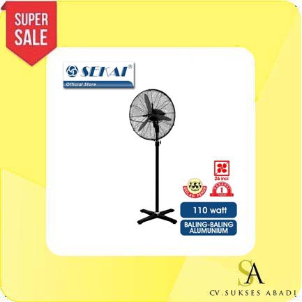 Jual Stand Fan Sekai IST-2689 26inch Kipas Angin Industri Berdiri IST ...