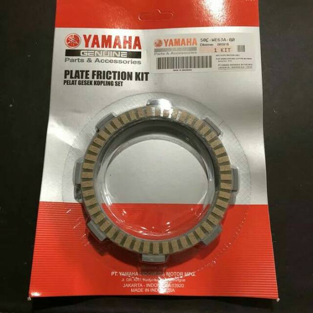 Jual Plat Kampas Kopling isi 5 set Jupiter MX New/Vixion New | Shopee Indonesia