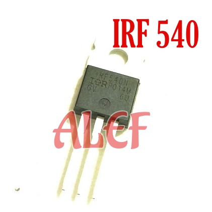 Jual 5Pcs irf540 transistor irf 540 mosfet IRF540N | Shopee Indonesia