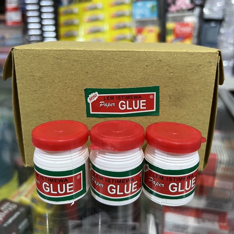 Jual [1Pack=24pcs] Lem Kertas Giakol/Inikol kecil-Lem kertas murah mini ...