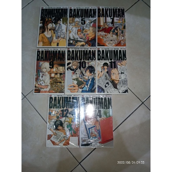 Jual komik bakuman satu paket original segel | Shopee Indonesia