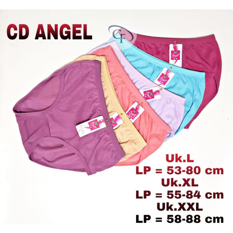 Jual 6 Pcs ( 1/2 Ls ) CELANA DALAM WANITA ANGEL /TALENT /AIKKO CD WANITA MURAH | Shopee Indonesia