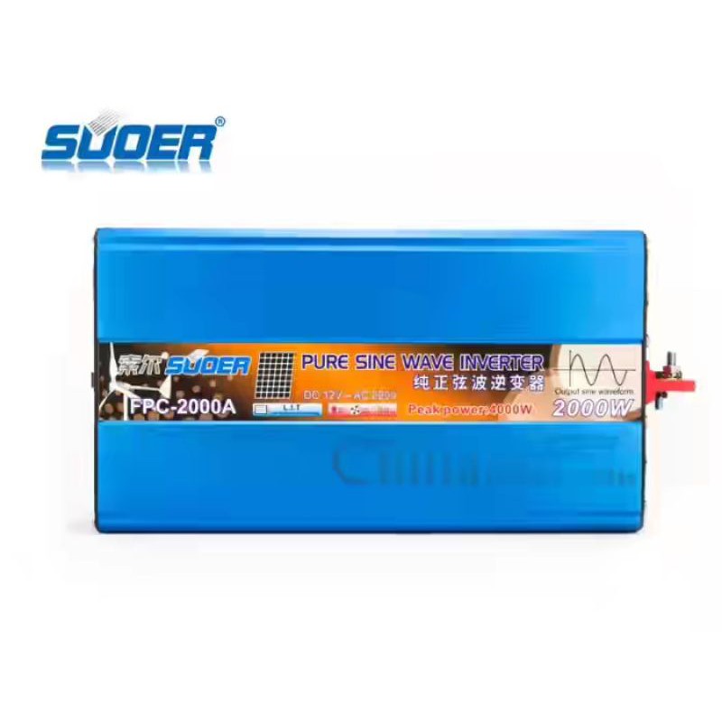 Jual suoer fpc 2000a power inverter pure sine wave 2000w sinus murni 2000w | Shopee Indonesia