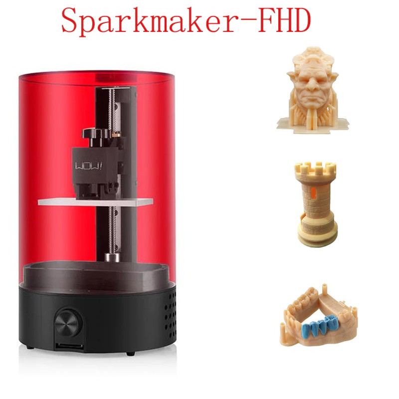 Jual Sparkmaker Printer 3d Parts Newest FHD Resin 3d Printer High ...