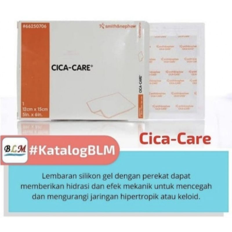 Jual CICA-CARE Silicone gel 3 x 15 cm Penghilang Keloid Scar Bekas Luka ...