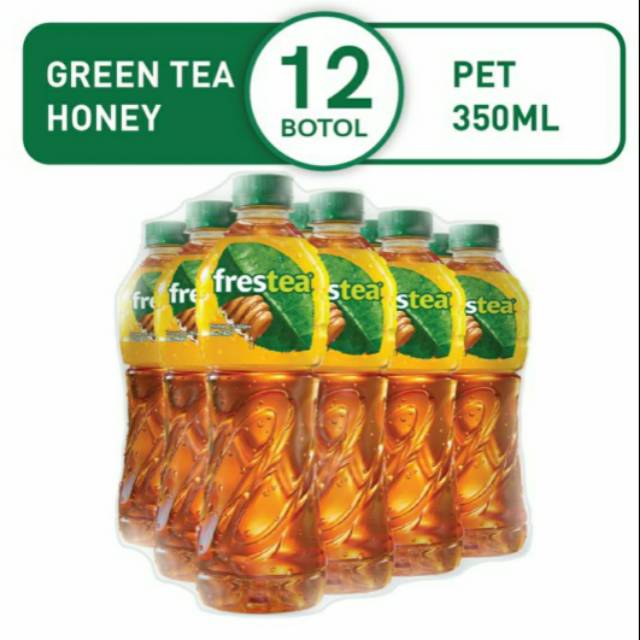 Jual Frestea Green Tea Honey 350ml x 12 btl | Shopee Indonesia