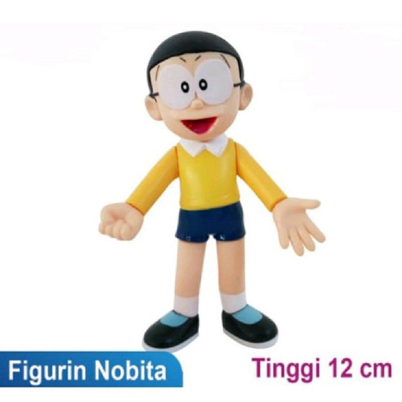Jual Mainan Nobita Action Figure Doraemon dan Kawan kawan | Shopee ...