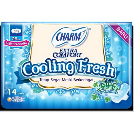 Jual Charm Extra Comfort Cooling Fresh Wing | Shopee Indonesia