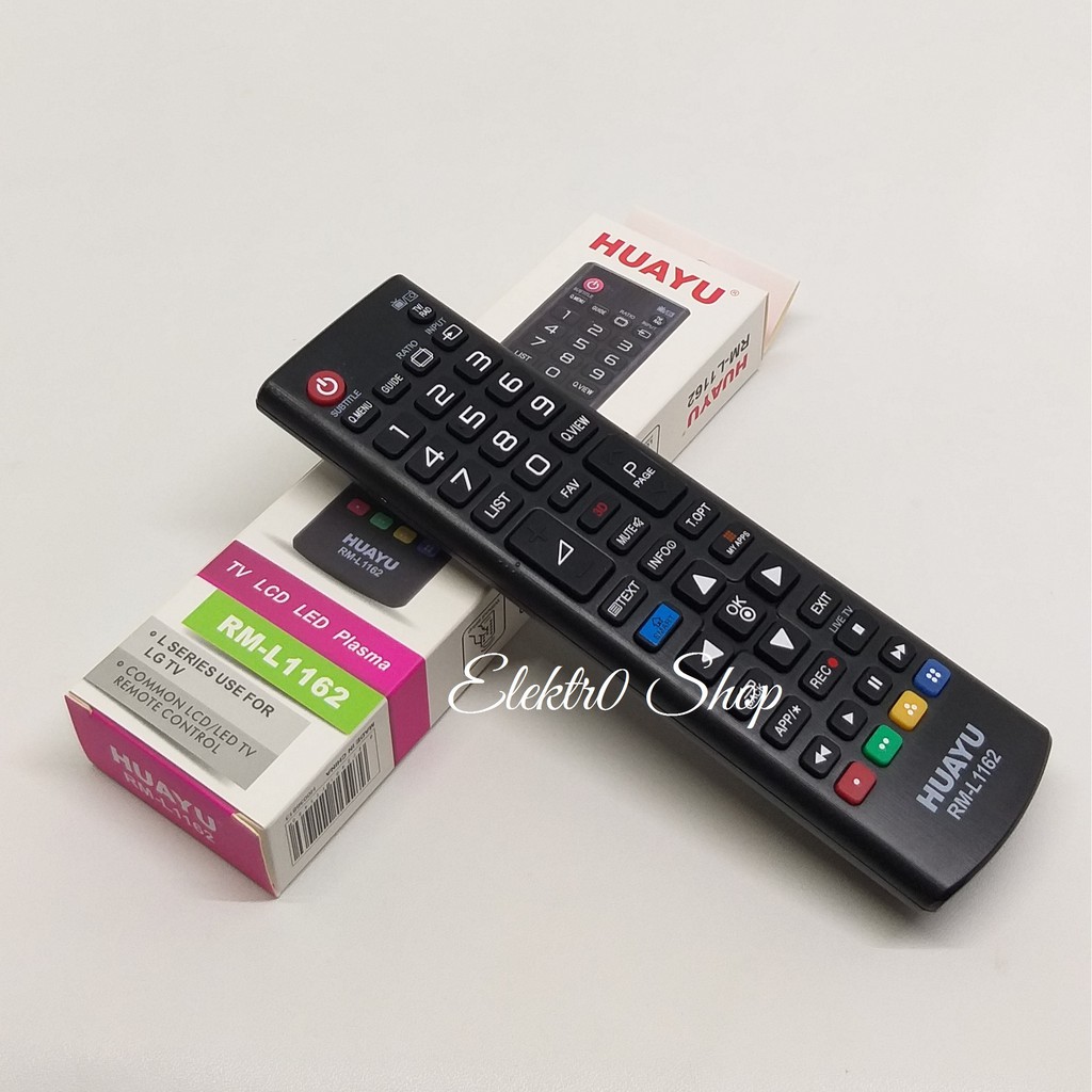 Jual Remote Huayu RM-L1162 LCD/LED Plasma untuk TV LG | Shopee Indonesia