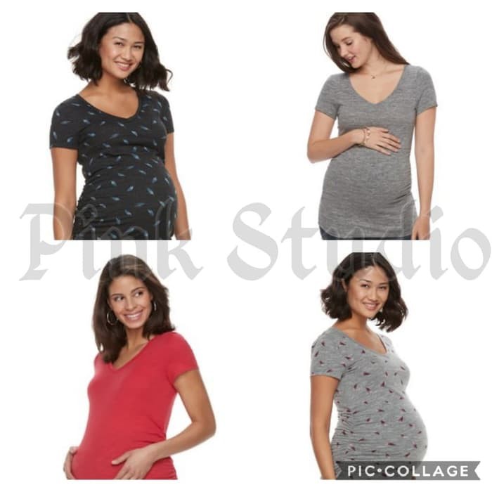 Jual Baju Kaos Wanita Branded Tangan Pendek Size Besar Jumbo Hamil Big ...