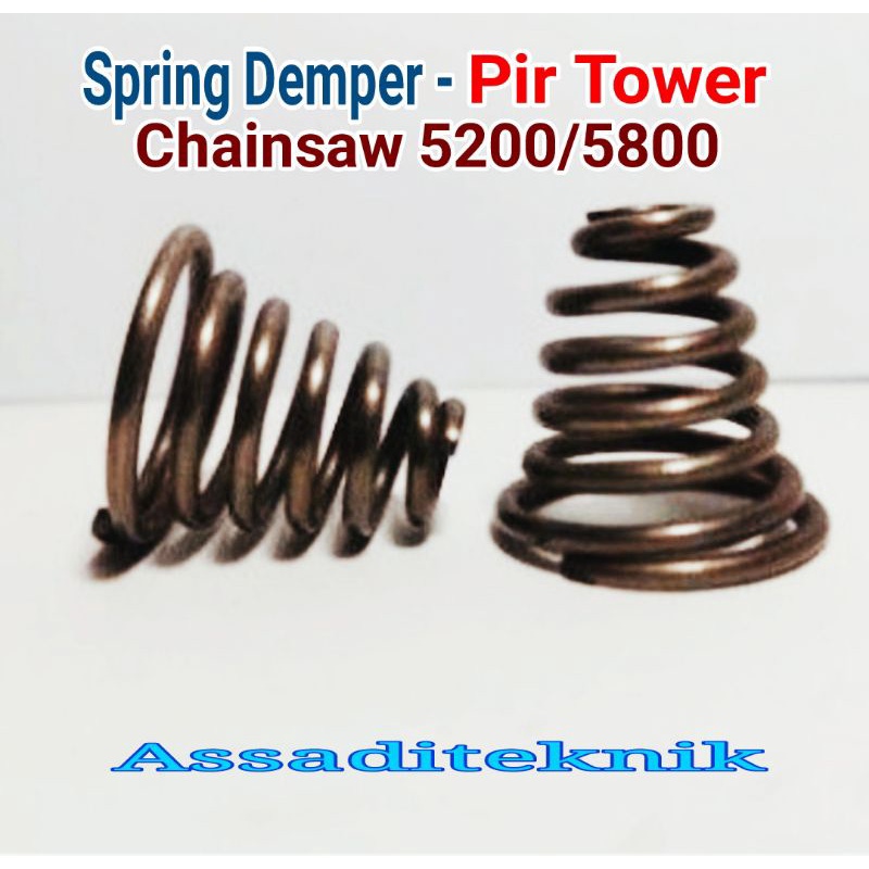 Jual pir tower Spring Demper masin Chiansaw 5200 5800 | Shopee Indonesia