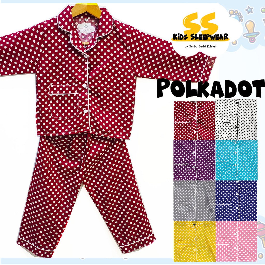 Jual PIYAMA ANAK LENGAN PANJANG KATUN PREMIUM - PP24 | Shopee Indonesia