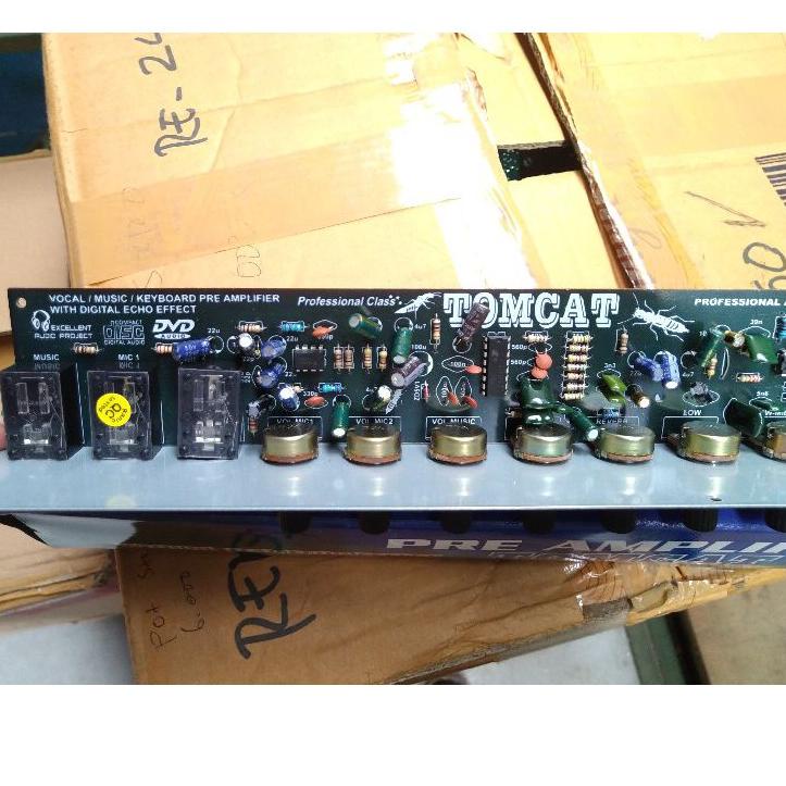 Jual [KODE N9ZOV] kit pre amplifier tone control tomcat keyboard gitar | Shopee Indonesia