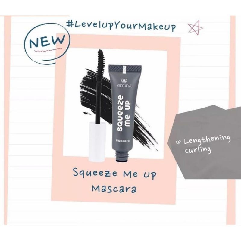 Jual EMINA SQUEEZE ME UP MASCARA | Shopee Indonesia