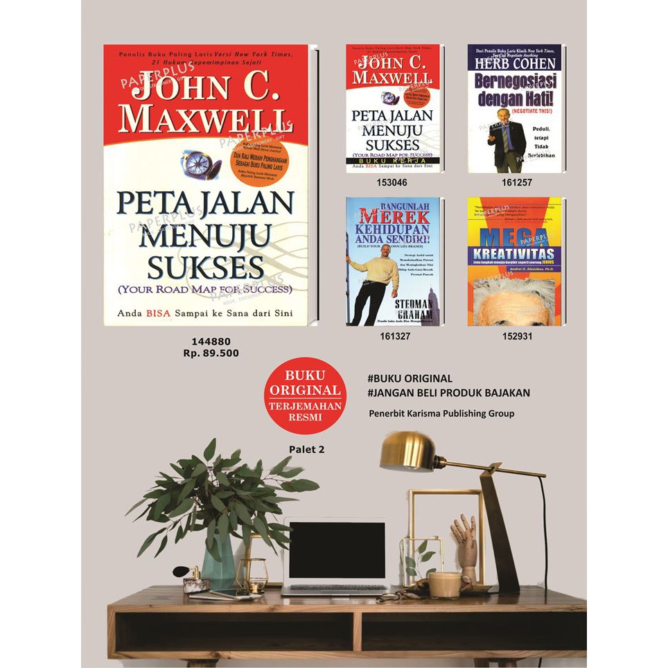 Jual Pengembangan Diri / Peta Jalan Menuju Sukses / John C. Maxwell ...