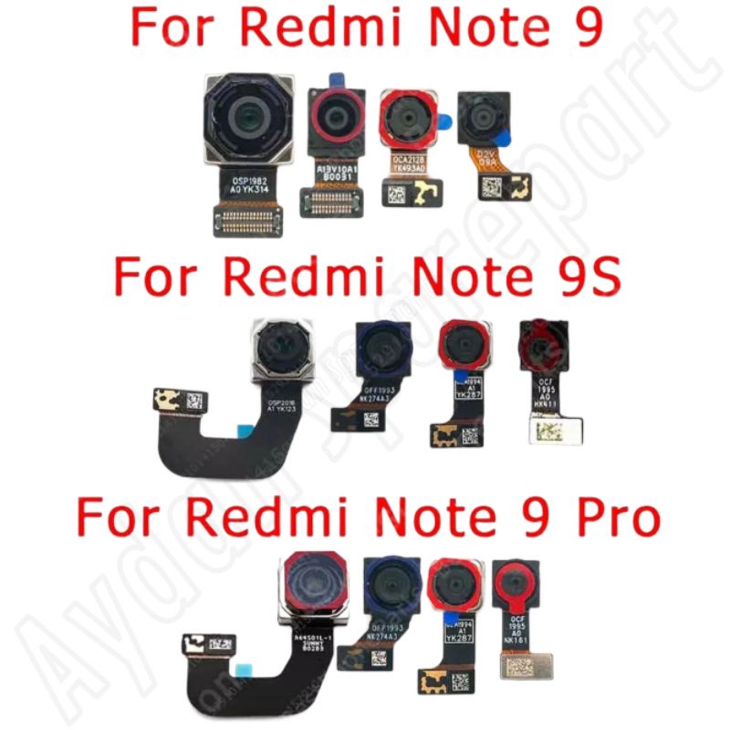 Jual FULLSET REAR CAMERA / KAMERA BELAKANG XIAOMI REDMI NOTE 9 / NOTE 9S / NOTE 9 PRO ORIGINAL ...