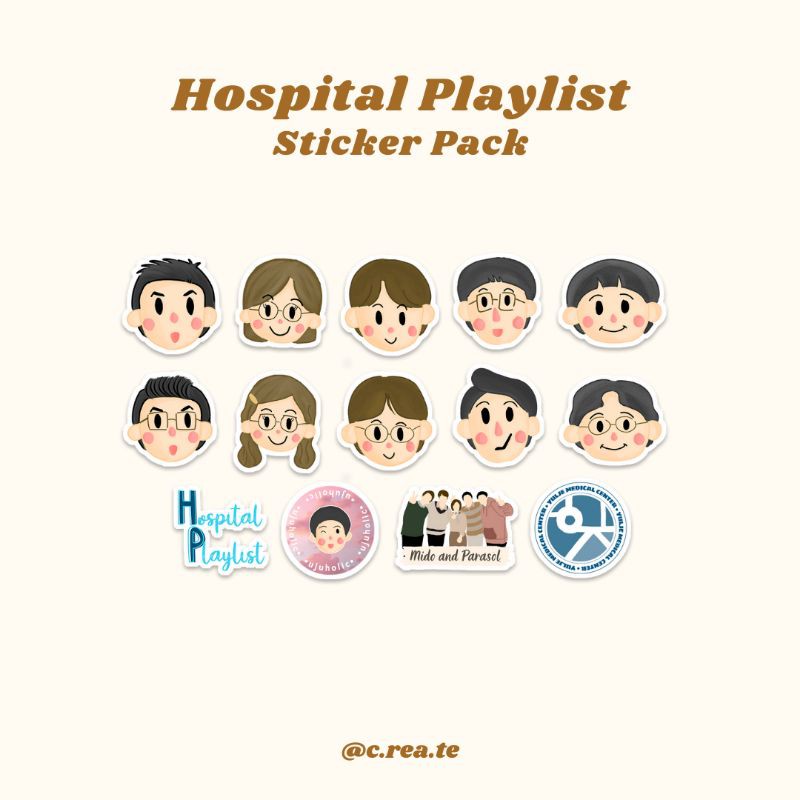 Jual Hospital Playlist Sticker Pack | Shopee Indonesia