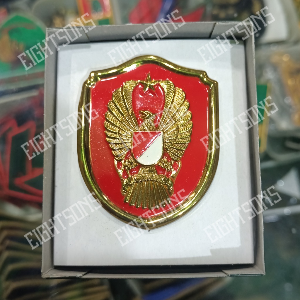 Jual EMBLEM BARET EKAPAKSI JATAH PEMBAGIAN ORIGINAL | Shopee Indonesia