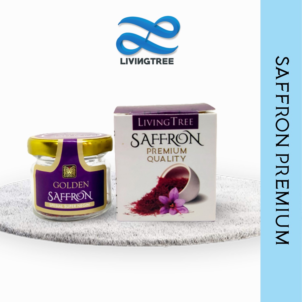 Jual Safron Saffron 1 Gram Original Premium LivingTree | Shopee Indonesia