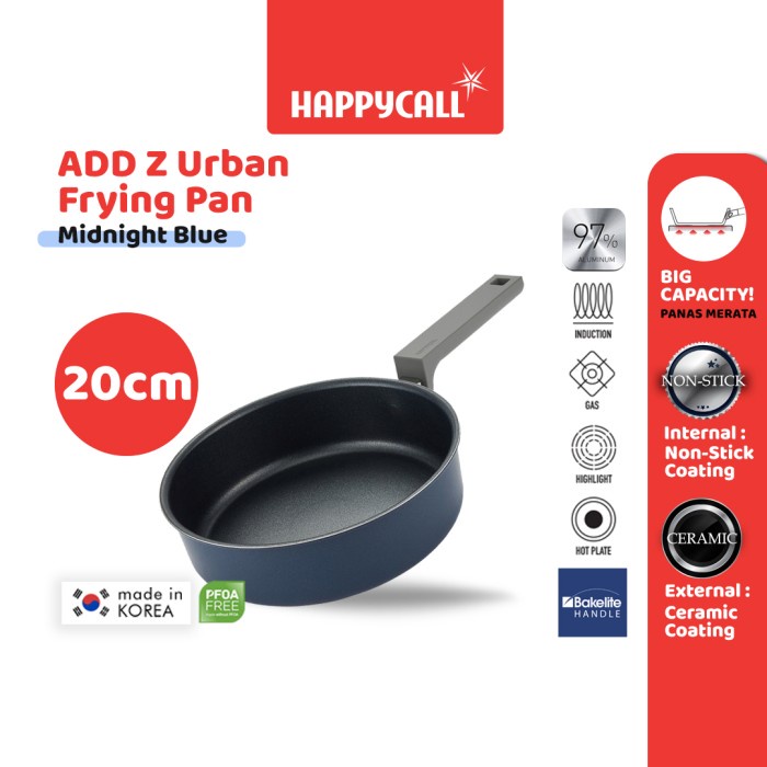 Jual Happycall ADD Z Urban Frying Pan Midnight Blue 20CM | Shopee Indonesia