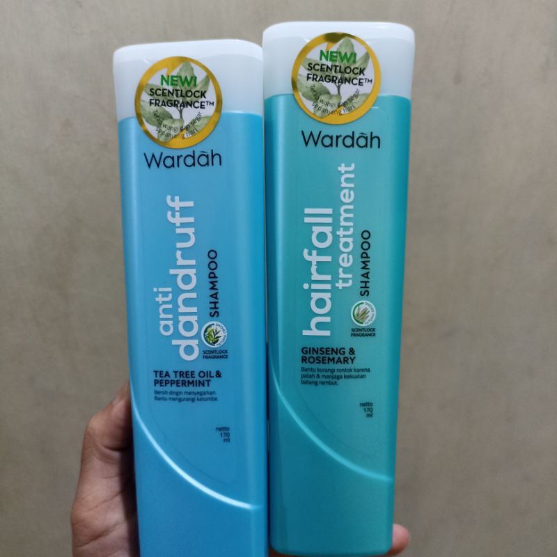 Jual Shampoo Wardah Hairfall treatment dan anti dandruff 170 ml Sampo ...