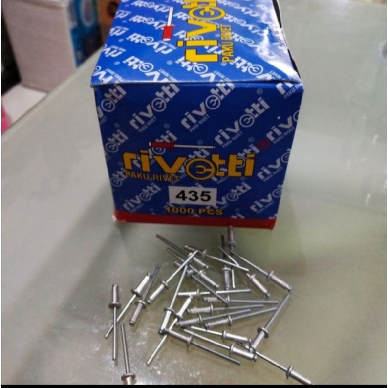 Jual Rivet Blind Paku Rivet Rivetti 435 | Shopee Indonesia