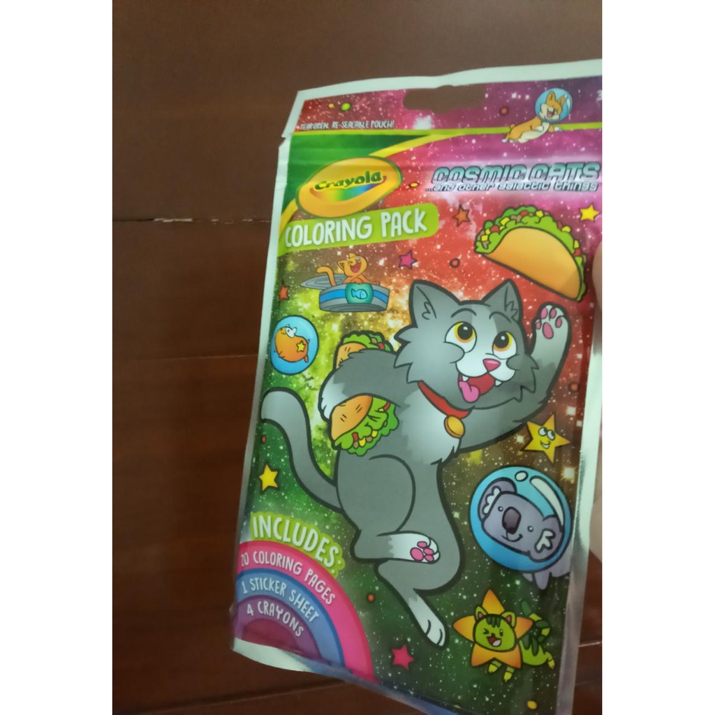 Jual Crayola Coloring Pack Cat Cover | Shopee Indonesia
